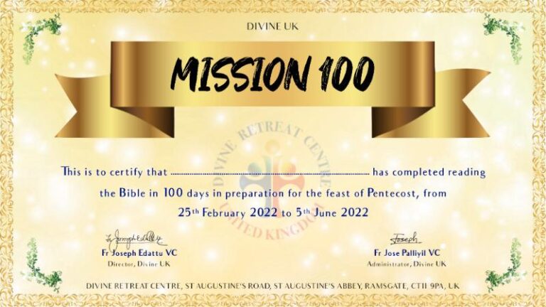 Download Certificates - Divine Retreat Centre UK - Official Website